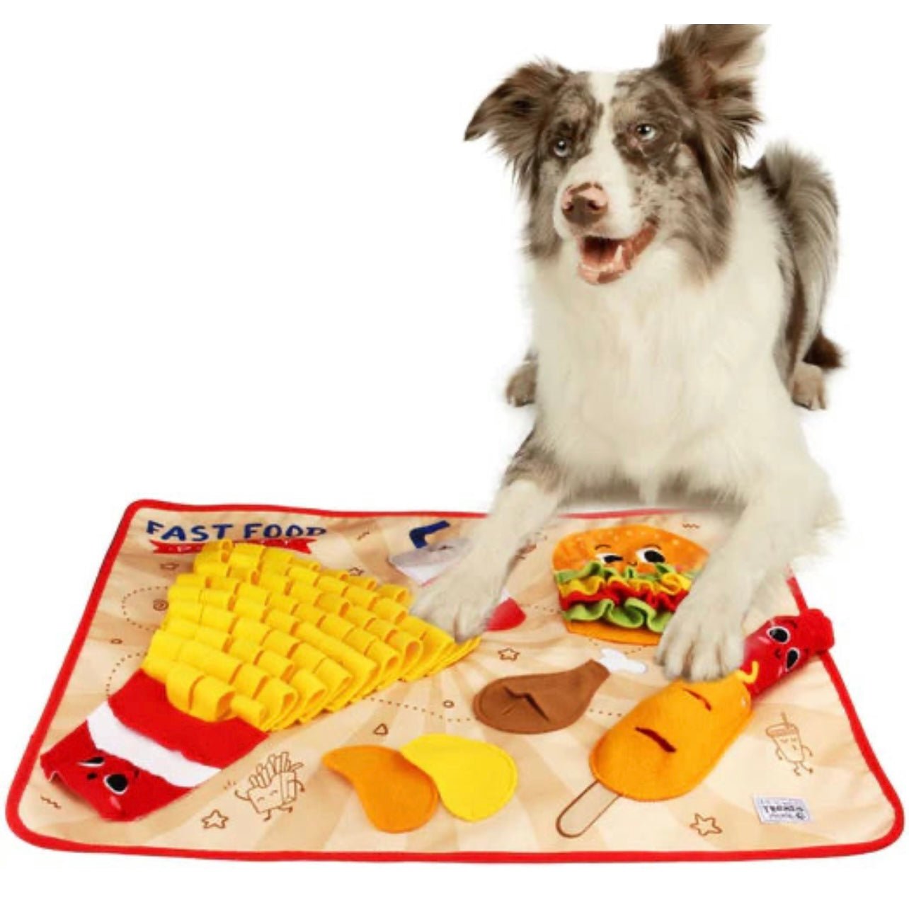 Fast Food party snuffle mat – Pawtique
